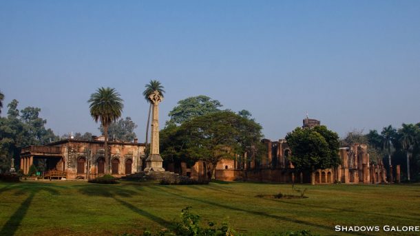 A Winter Morning At The Residency Of Lucknow | Shadows Galore