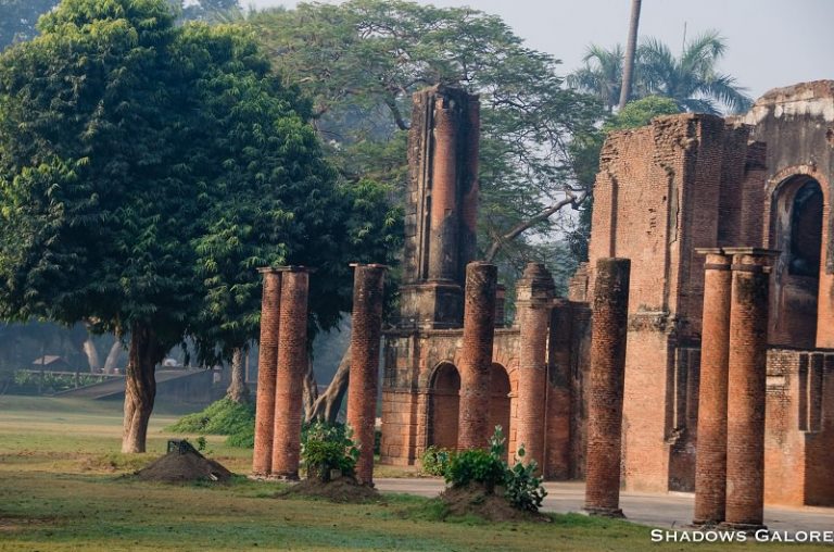 A Winter Morning At The Residency Of Lucknow | Shadows Galore
