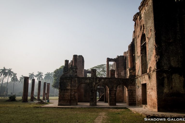 A Winter Morning At The Residency Of Lucknow | Shadows Galore